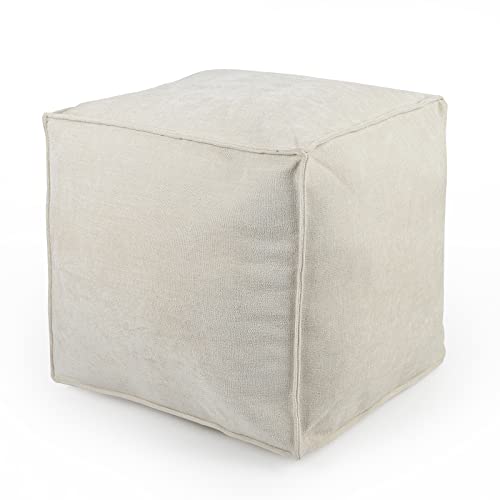 28 Standout Living Room Poufs That Will Complete Your House