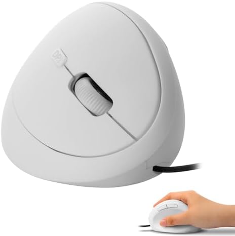 Amazon.com: Wired Mouse USB Ergonomic Vertical Mouse Small Portable ...