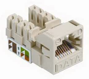 Amazon.com: CommScope UNJ500-WH Category 5e Connector White : Electronics
