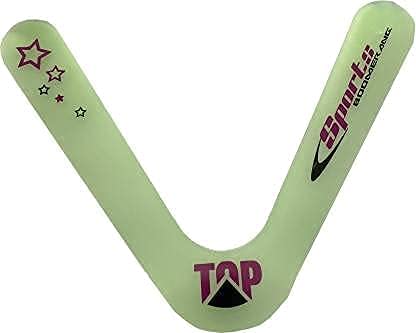 Virtual World V Shape Flying Disc Throwing Sport Night Glowing ...