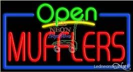 Amazon.com: Mufflers Neon Sign 20 inch tall x 37 inch wide x 3.5 inch ...