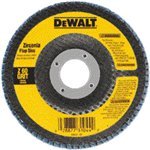Dewalt DW8306 4-1/2-Inch by 7/8-Inch 36 Grit Zirconia Angle Grinder ...