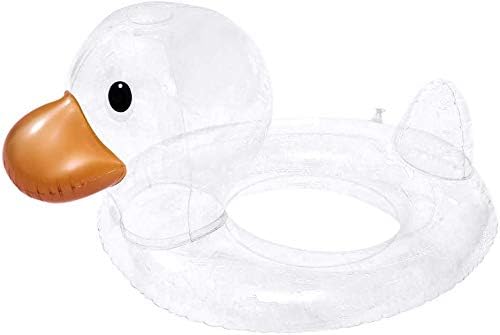 Maoneraen Baby Duck Swim ring Inflatable Duck Pool Float, Inflatable ...
