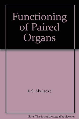 Amazon.co.jp: Functioning of Paired Organs : 洋書
