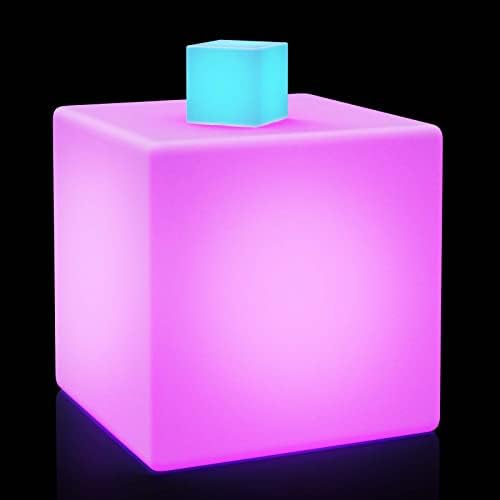 LOFTEK LED Light Cube:RGB 16 Colors Cool Cosmic Cube Lights with Remote ...