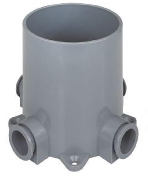 Orbit PFLB-R-C 'Round PVC Floor Box for Concrete Slab Installation ...