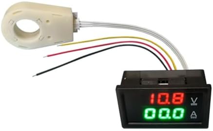 Amazon.com: Hlsicnalm Hall Ammeter Voltmeter DC 0-300V 400A Battery ...
