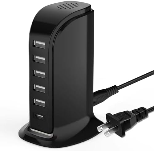 Amazon.com: USB Charging Station, 150W/30A 30 Port Travel Desktop USB ...