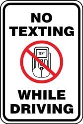 Amazon.com: ACCUFORM TRAFFIC SIGN - NO TEXTING WHILE DRIVING (FRR630HP ...
