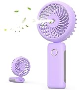 Amazon.com: RNKRUN Mini Portable Fan, Personal Handheld Foldable ...