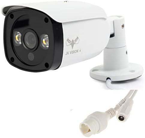 Buy JK Vision 4MP IP Camera with 18 LED, Night Vision, Built in Audio, 30M Range, 1 Year ...
