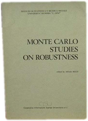 Monte Carlo Studies on Robustness: Rizzi, Alfredo (ed.): Amazon.com: Books