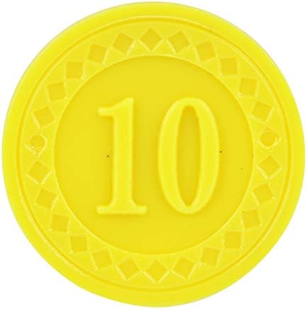 MOREL Combo of Rupees Token RS 10, RS 15, RS 20, RS 50 Plastic Round ...