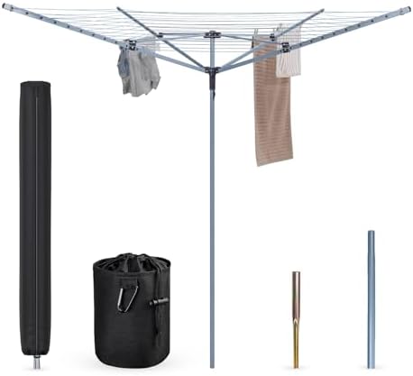 Vileda Sun-Rise Compact Outdoor Rotary Clothes Dryer Outdoor Clothes ...