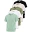 Liberty Pro 5 Pack Men's T-Shirts, Cotton-Poly Blend Crew Neck ...