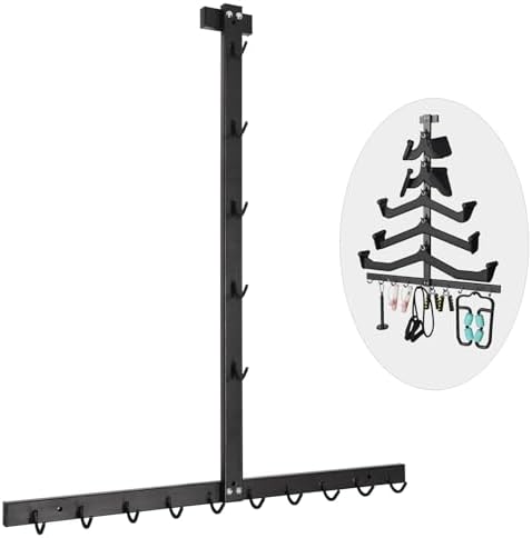 Amazon.com: plzzree Lat Pulldown Attachments Storage Rack: Removable ...
