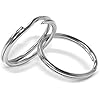 Amazon.com: 100 Pcs Split Ring, Small Key Rings Bulk Split Keychain ...