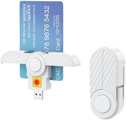 Amazon.com: CAC Reader, DOD Military USB Common Access CAC Card Reader ...