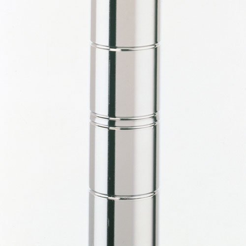 InterMetro Stem Caster Posts 63 Inch / Chrome: Standing Shelf Units ...
