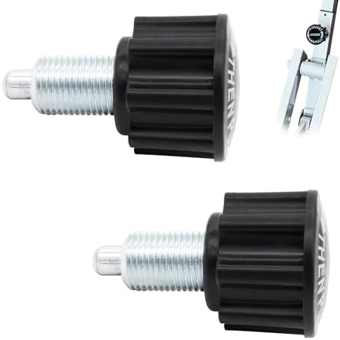 Amazon.com: Niuohoy M16 Pull Pin Knob 2PCS Spring Adjustment Fitness Pop-up Knob Exercise Bike ...