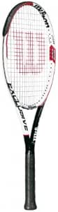 Wilson Exclusive Red Tennis Racquet - Black/Red/White, 27.5 Inch ...