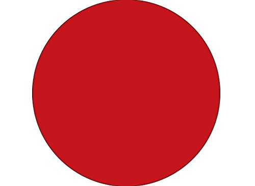 Amazon.com: RetailSource DL615Ax1 4" Red Inventory Circle Labels, 4.25 ...