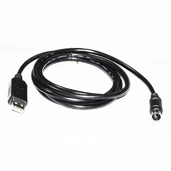 Amazon.com: USB to MINI DIN 6P MD6 CONNECTOR TTL SERIAL CABLE(1.8m ...