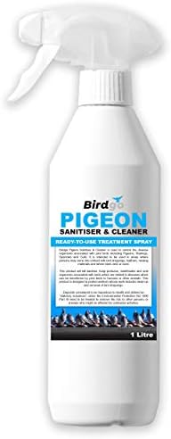 Birdgo Pigeon Sanitiser 1 Litre Ready-to-Use Treatment Spray - Kills ...