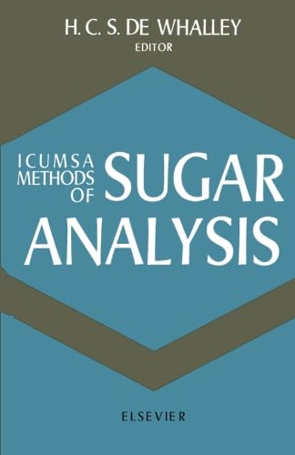 ICUMSA Methods of Sugar Analysis: Official and Tentative Methods ...