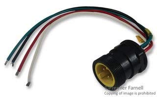 Sensor Cable, Quick Change, Circular 4 Position Receptacle, Free End ...