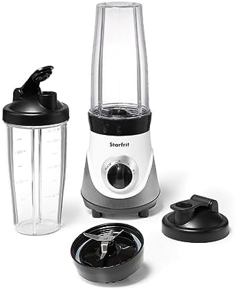 Starfrit Personal Blender 7PC Set - Two 828ml Cups - Two Blades - High ...