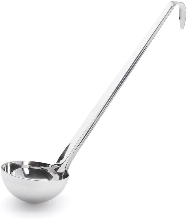 De Buyer - Louche monobloc en inox - Longueur 32 cm -, Argent : Amazon ...