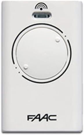 White FAAC XT2 868SLH 2 Button Key Fob REMOTE CONTROL Transmitter ...