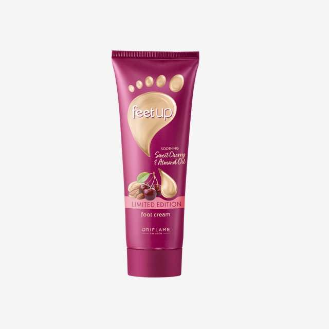FEET UP Soothing Sweet Cherry & Almond Oil Foot Cream : Amazon.in ...