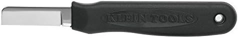 Amazon.co.jp: Klein Tools 44200 6-1/4-Inch Cable-Splicer's Knife, Black ...