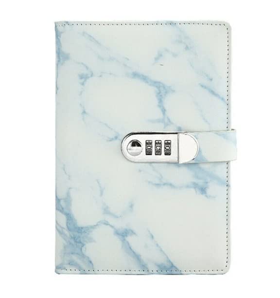 ATHA Secret Journal Password Lock Diary | PU Leather Journal A5 ...