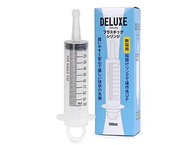 Amazon.com: Deluxe Plastic Syringe, 100ML Enema Syringe for ...