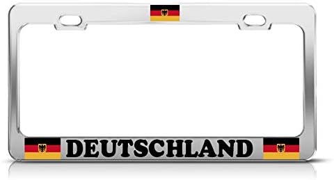 Amazon.com: Qptimum Chrome GERMANY GERMAN Flag DEUTSCHLAND SOCCER Sport ...