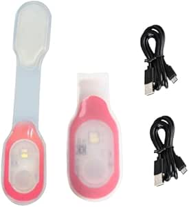 Amazon.com: 2 PCS Clip on Flashlights Rechargeable Nurse Light Running ...