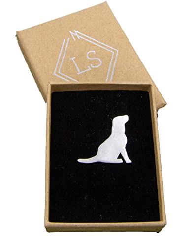 Labrador retriever Sterling Silver pin - dog lapel pin - Labrador tie ...