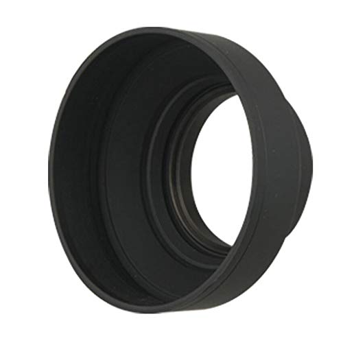 BIG BOOM® 58mm Three Way Soft Rubber Lens Hood for Digital Film Camera ...