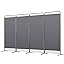 Angel Living Room Divider 4 Panels Foldable Paravent Freestanding ...