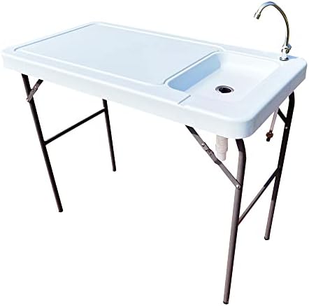 Amazon.com: Folding Fish Cleaning Table, Portable Fish Fillet Hunting ...