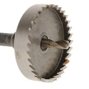 55mm Hole Saw Holesaw Tooth HSS Steel Drill Bit Cutter Tool for Metal ...
