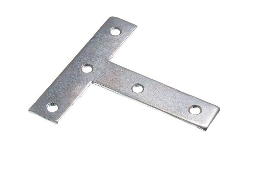 40 X 75mm BZP Steel Mending T Repair Flat Plates: Robust Reinforcement ...