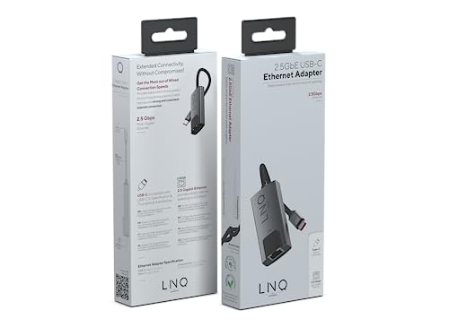 LINQ 2.5GBE USB-C ETHERNET ADAPTER – BigaMart
