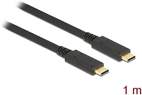 Delock USB 3.1 Gen 2 (10 Gbps) Cable Type-C to Type-C, E Marker, Output ...