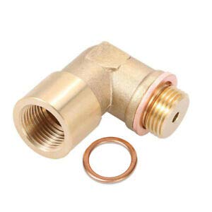 3NH® Accessories Oxygen Sensor Extender Replaces Set Kit 90° Brass O2 ...