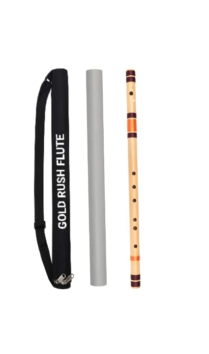 Gold Rush Flute E Natural Base Indian Right Hand Flute Size 30 Inch ...