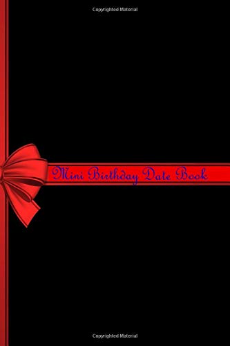Mini Birthday Date Book: Perpetual Calendar | Anniversary Date Book ...